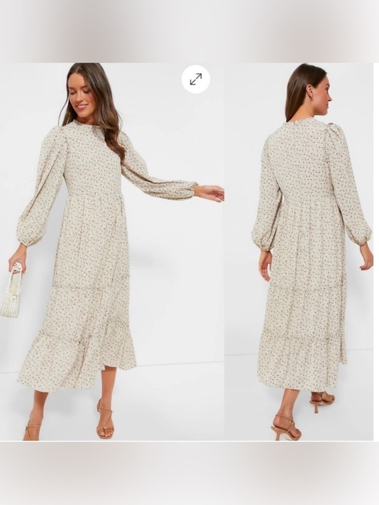 Tuckernuck | Dresses | Tuckernuck Hyacinth House Cream Floral ...